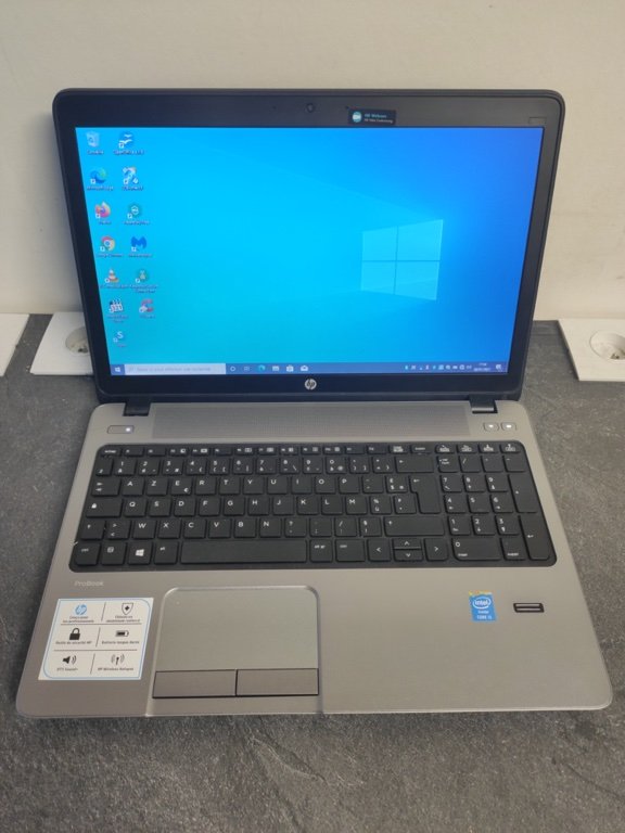 HP ProBook 450 G1 15,6" i5 2,5 GHz - 4Go - HDD 500 Go - 4 Go AZERTY - Informatiquepascher